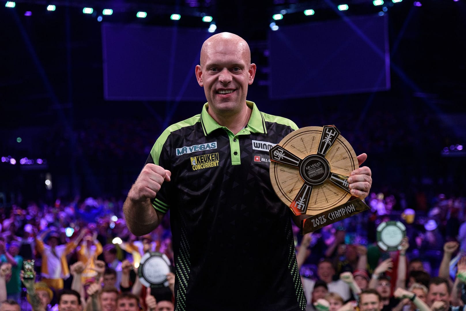 Van Gerwen claims second 2026 World Series title with Nordic Darts ...